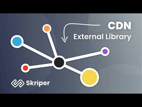 How To Include External Cdn Library Youtube