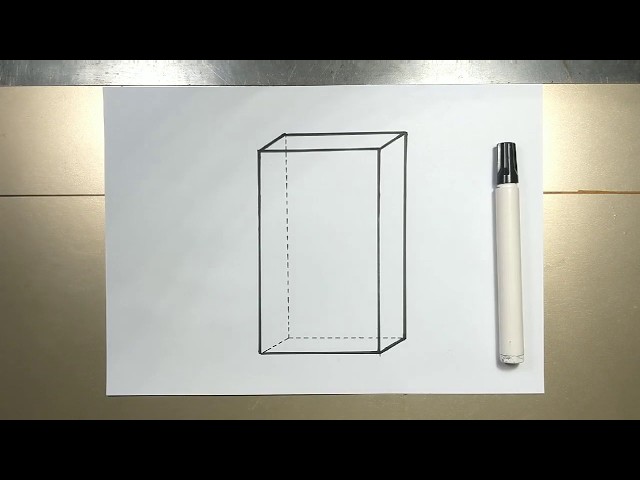 3d Rectangle Upright How To Make A Rectangular Prism Do It Easily