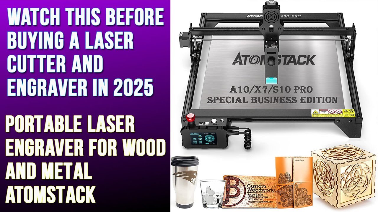 Laser Engraving Machine Atomstack Youtube