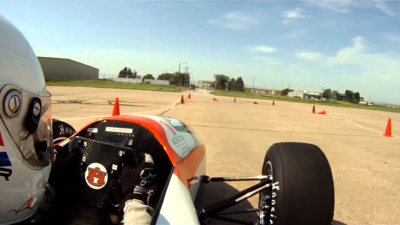 Fsae Lincoln 2013 Autocross Auburn Youtube