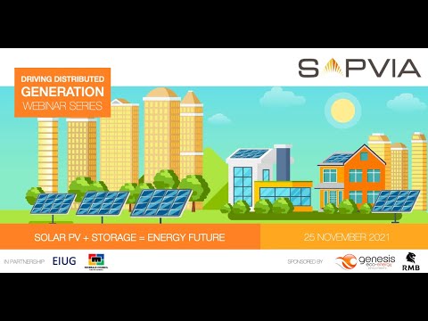 Solar Pv Storage Energy Future Live Webinar Youtube