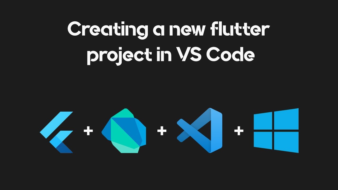 How To Create New Flutter Project In Vs Code Youtube