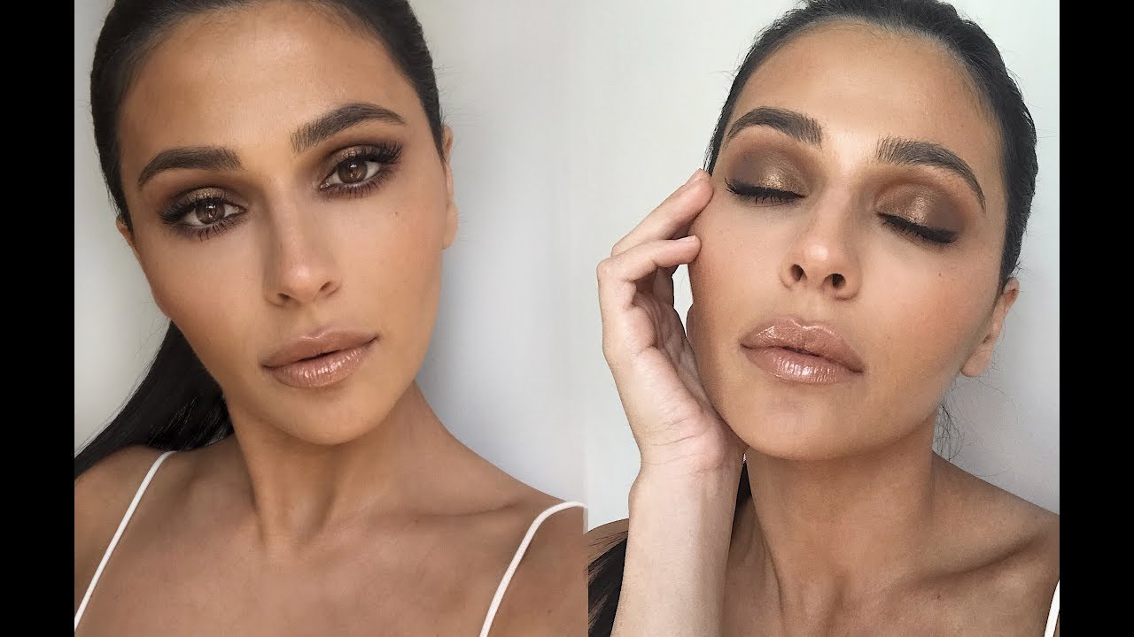 Gold Smokey Eye Tutorial Makeup Teni Panosian Saubhaya Makeup