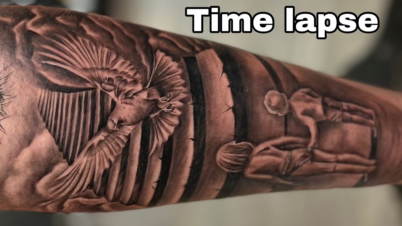 Tattoo Time Lapse How To Tattoo Realistic ёяшо Youtube