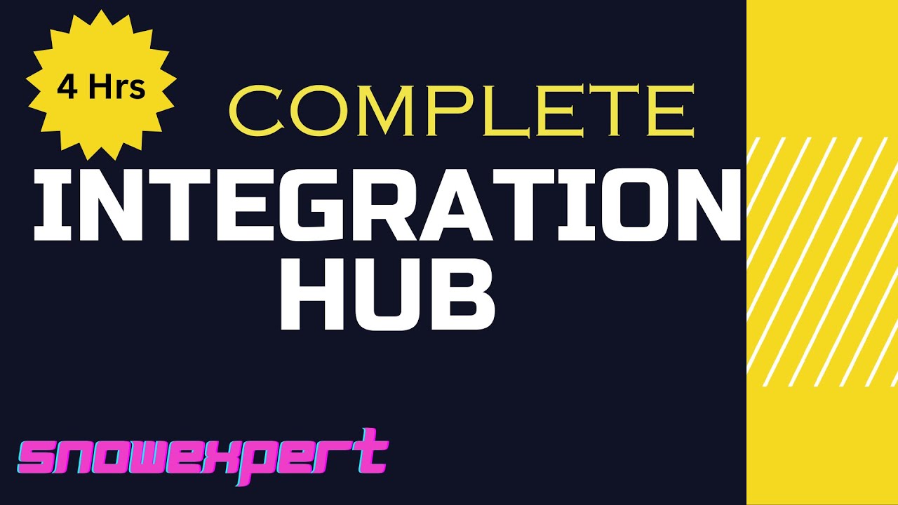 Integrationhub Complete Training Servicenow Youtube