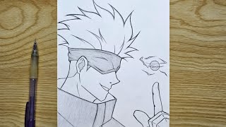 How To Draw Kid Gojo Satoru Easy Gojo Drawing For Beginners Best Anime