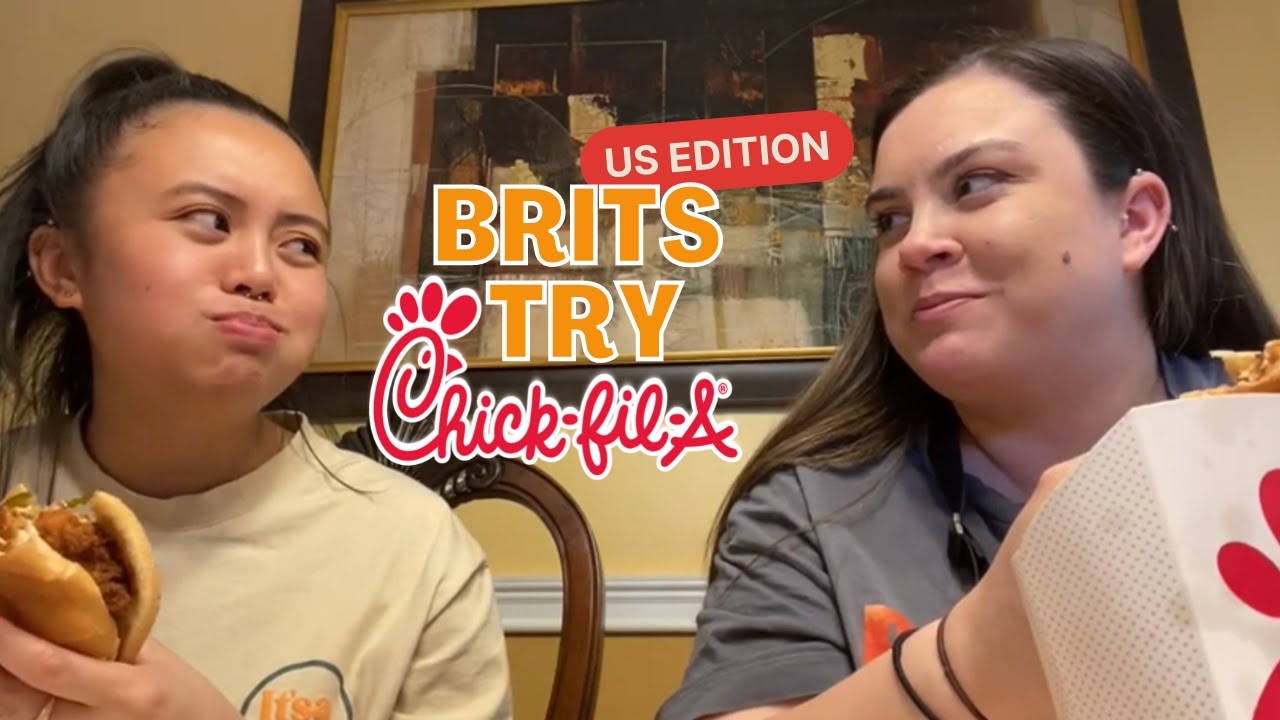 Brits Try Chick Fil A For The First Time рџ єрџ ё Honest Food Review