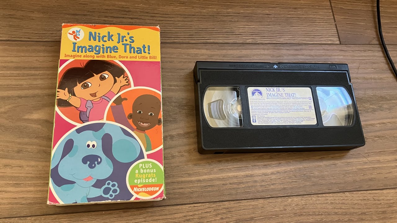 Opening To Nick Jr S Imagine That 2001 Vhs Youtube