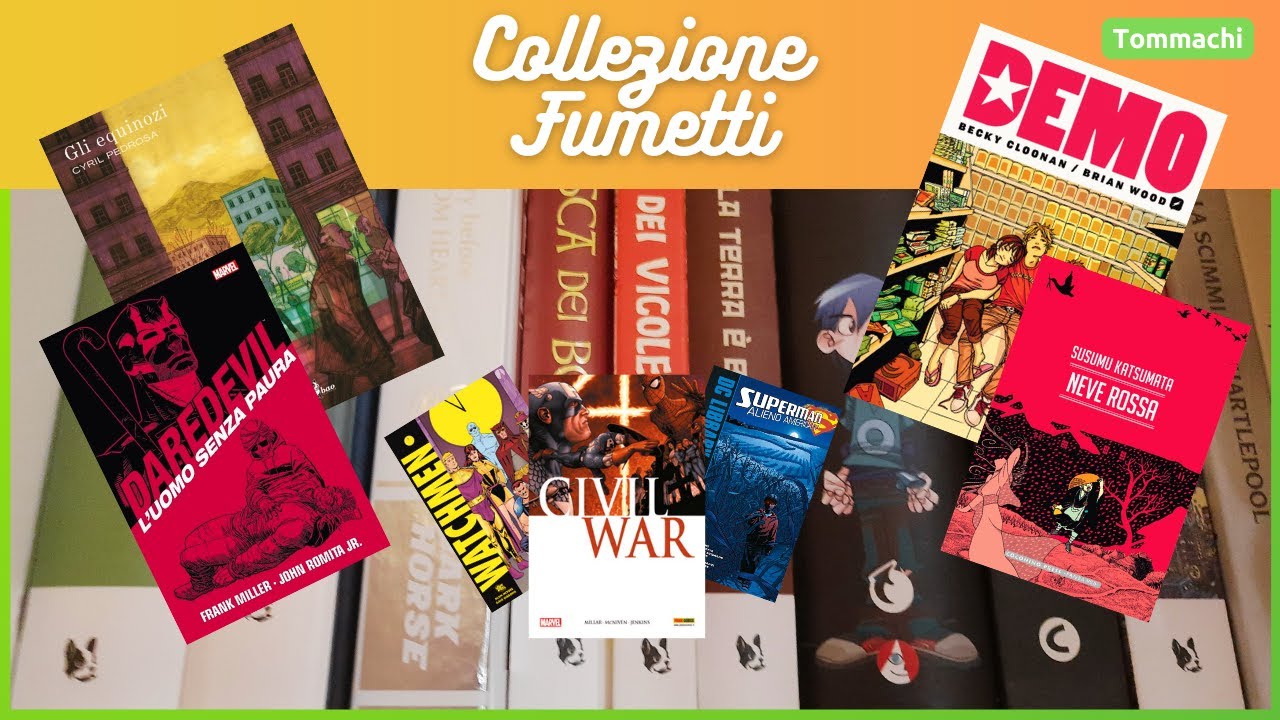 Collezione Fumetti Graphic Novel E Comics Youtube