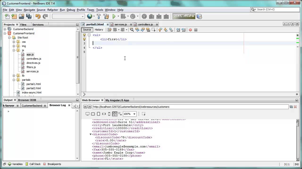 Angularjs Meets Java Ee 7 Youtube