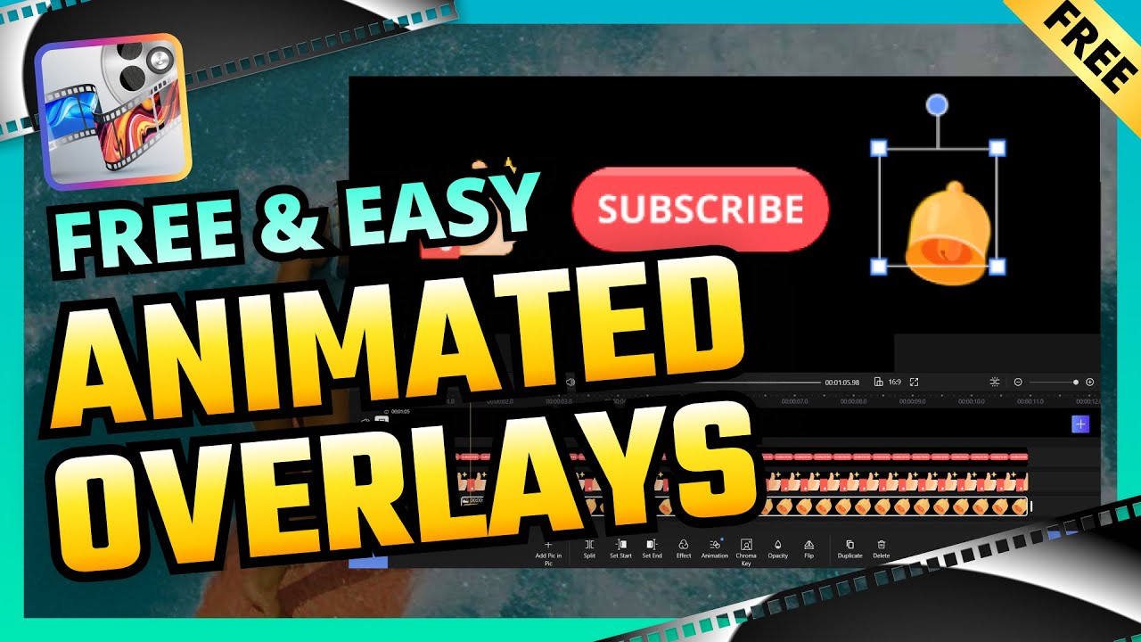 How To Make Animated Overlay For Free 3 Easy Tricks Youtube