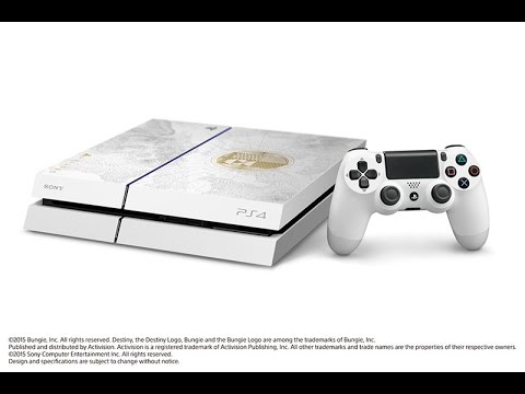 Unboxing Ps4 Blanca Edicion Destiny Sony Playstation Español Youtube