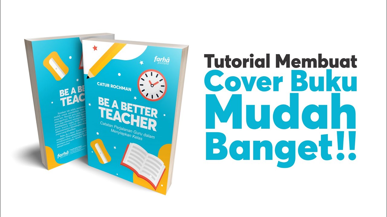Tutorial Membuat Cover Buku Mudah Banget 4 Youtube