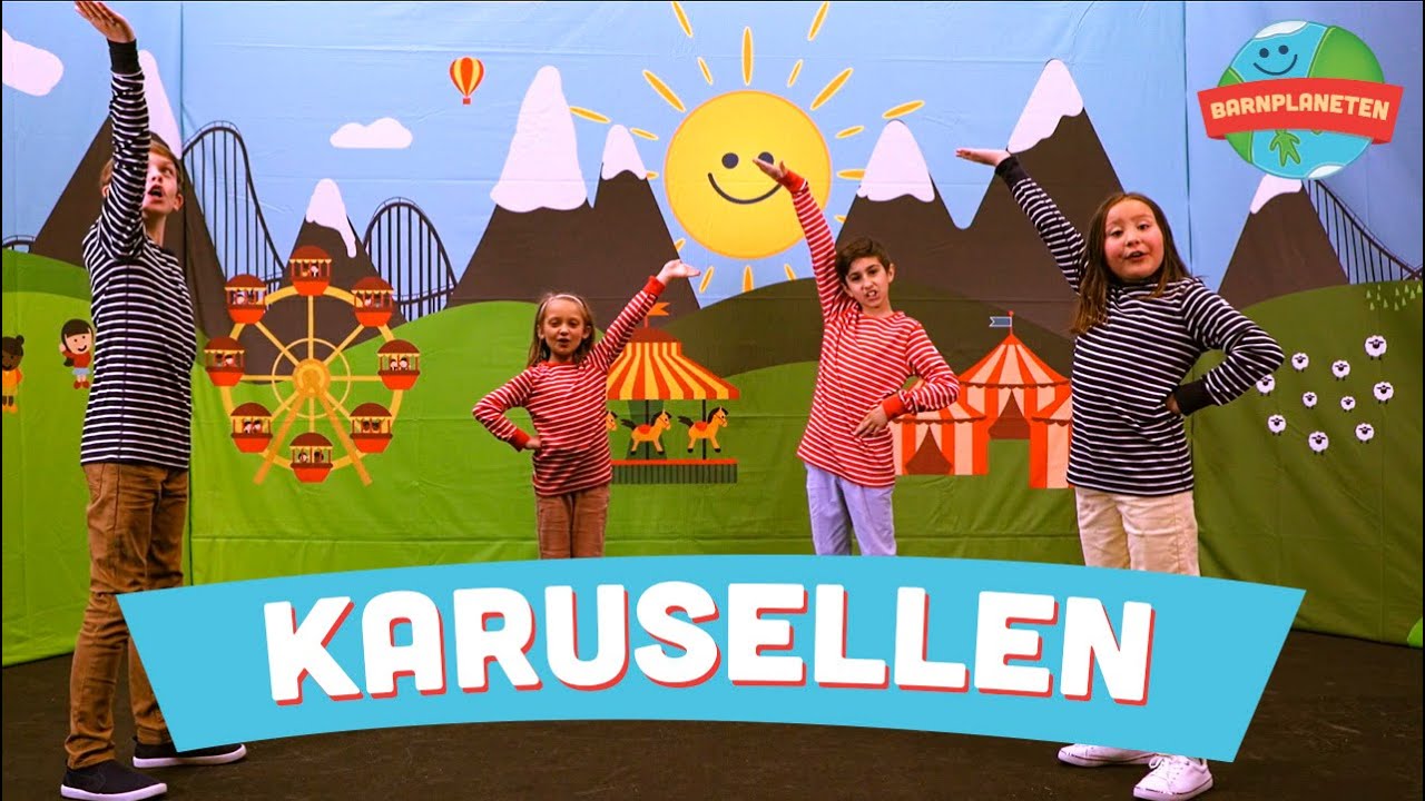 Karusellen Jungfru Skär Barnmusik Och Barnlåtar Med Minikompisarna
