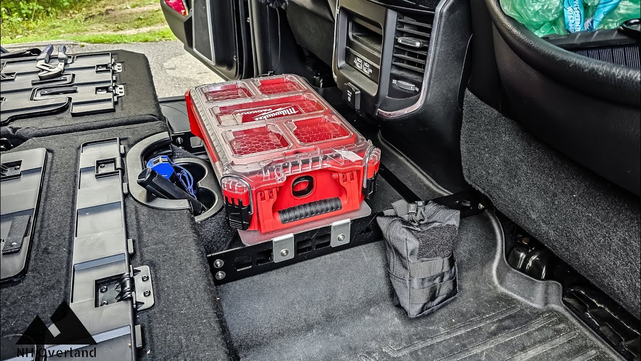 Ram Rear Seat Packout Mount Youtube