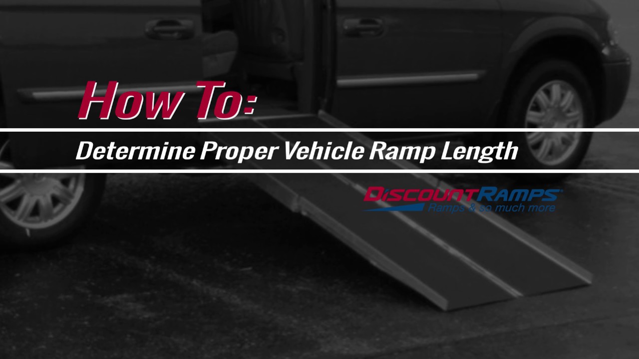 How To Determine The Proper Vehicle Ramp Length Youtube