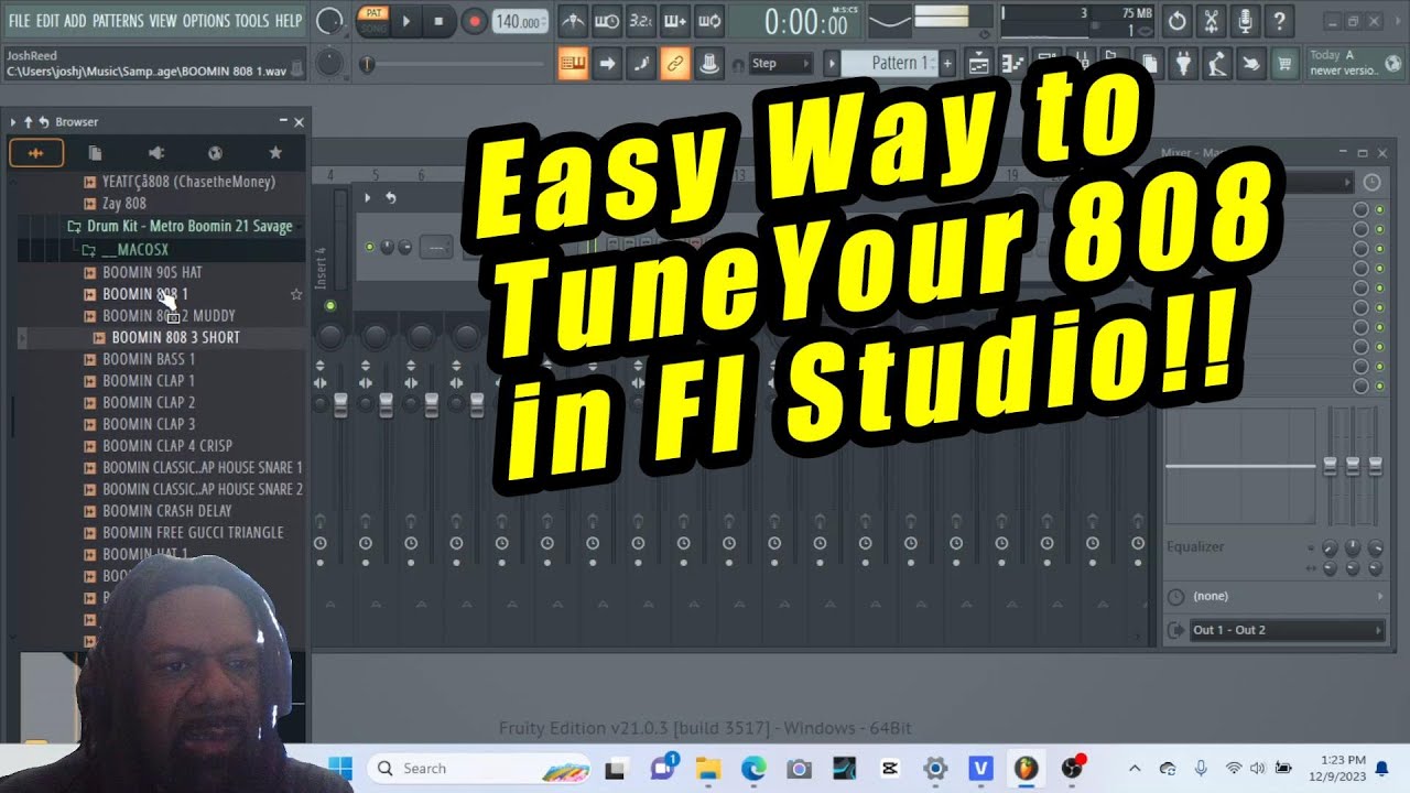 808 Tuning Made Easy Fl Studio Tutorial Youtube