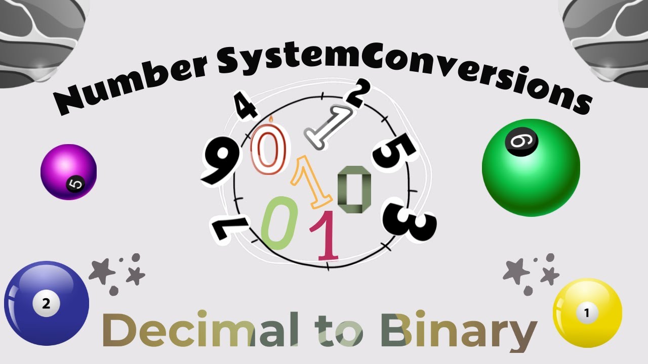 Part 1 Conversions Decimal To Binary Conversion Css Pms Computer
