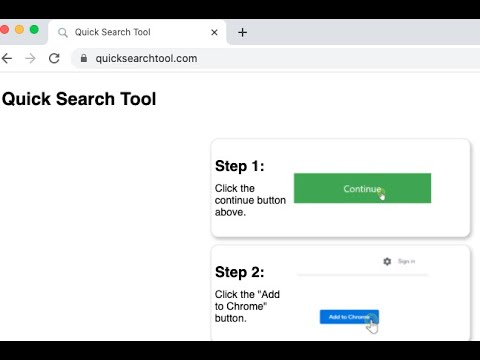 Quick Search Tool Hijacker Removal Guide Youtube