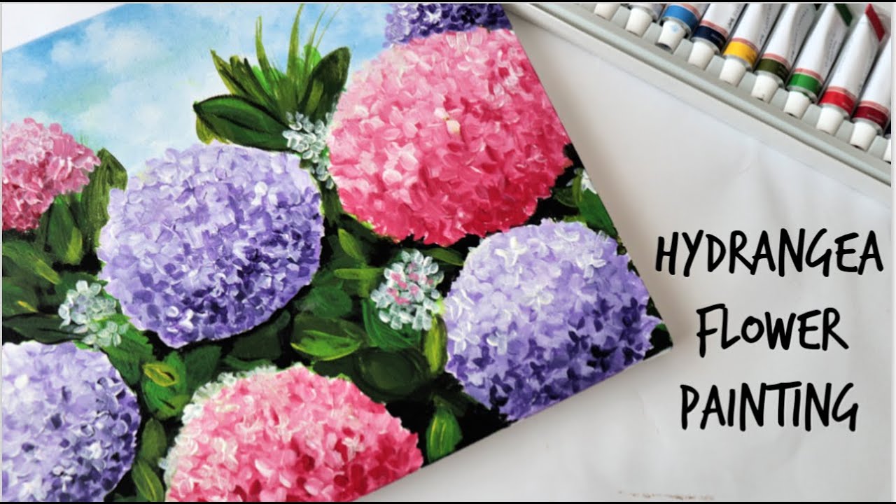 Simple Flower Painting Tutorial Best Flower Site