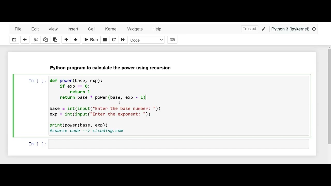 Day 11 Python Program To Calculate The Power And Exponent Using