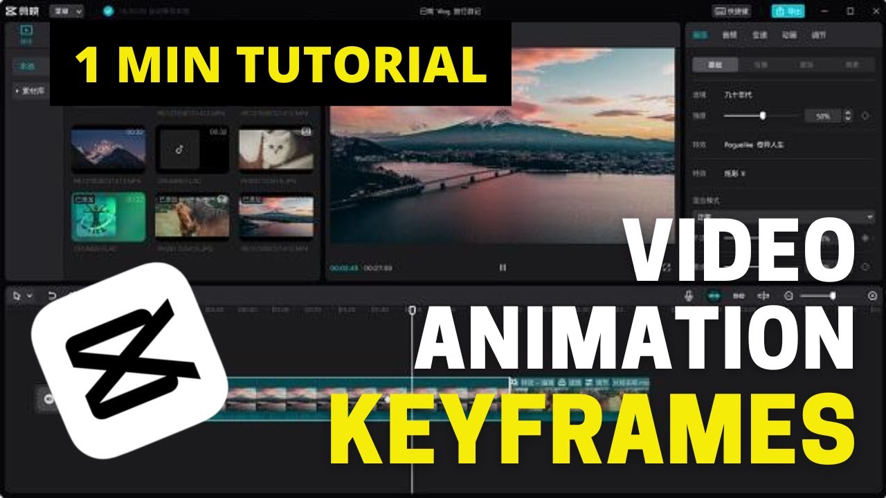 Capcut Pc Tutorial How To Use Keyframes For Beginners Youtube
