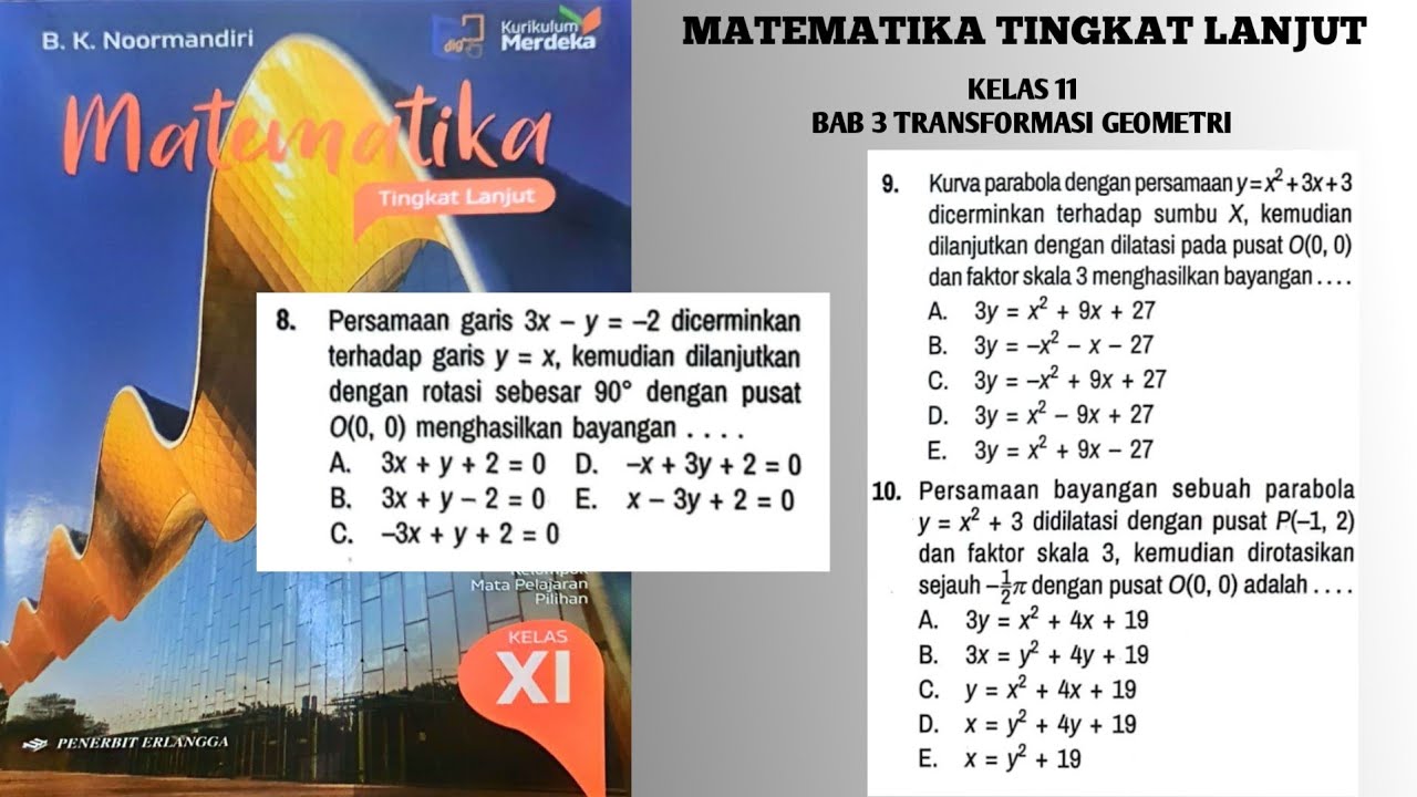 Uji Pemahaman Hal 173 175 Part 3 Matematika Tingkat Lanjut Kelas 11