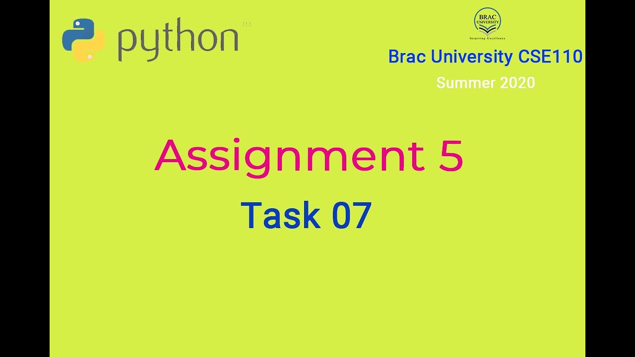 Problem Solving Using Function With Python Assignment 5 Task 07
