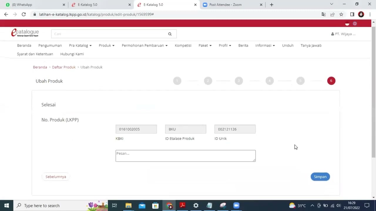 Tutorial Menurun Tayangkan Produk Pada E Katalog Youtube