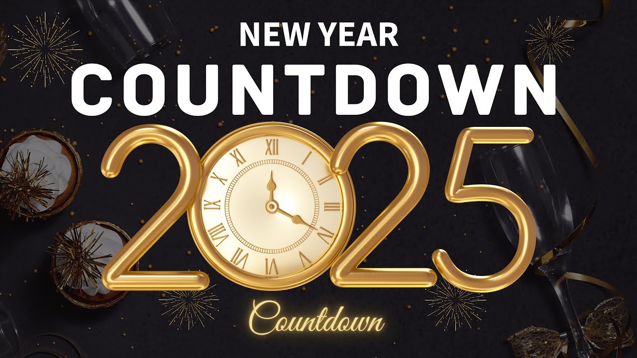 2025 New Year Countdown Happy New Year Intro Youtube
