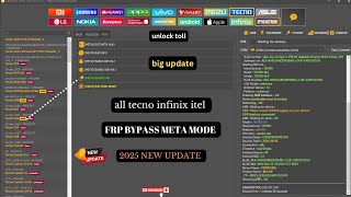 Unlock Toll New Big Update 2025 Tecno Inifinix Itel Factory Reset Frp ...