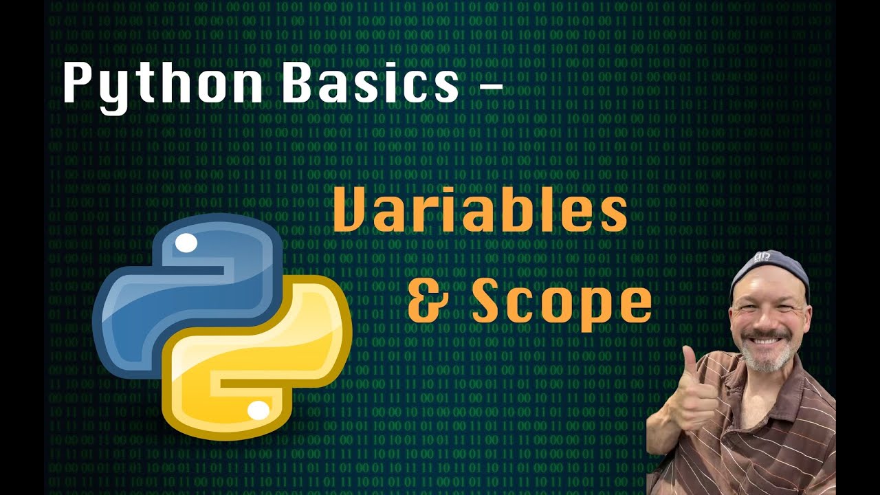 Python Basics Variables Scope Youtube