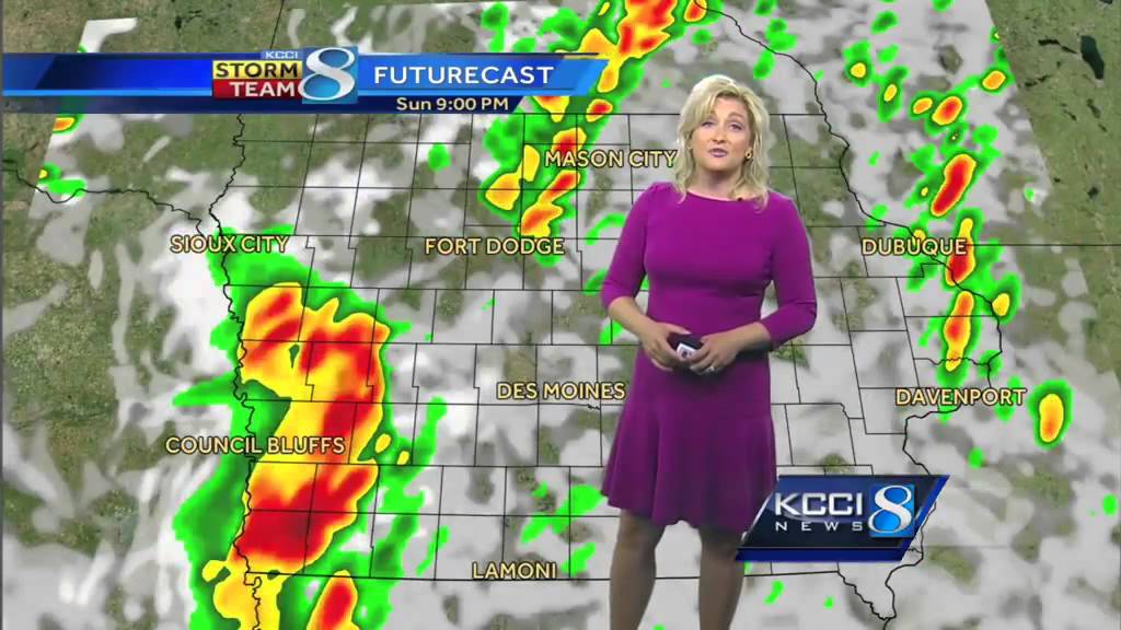 Kcci 8 News Sunday Forecast For June 1 2014 Youtube