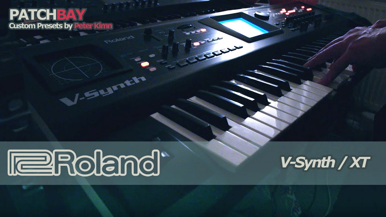 Roland V Synth Xt Custom Presets By Peter Klmn Sound Design Youtube