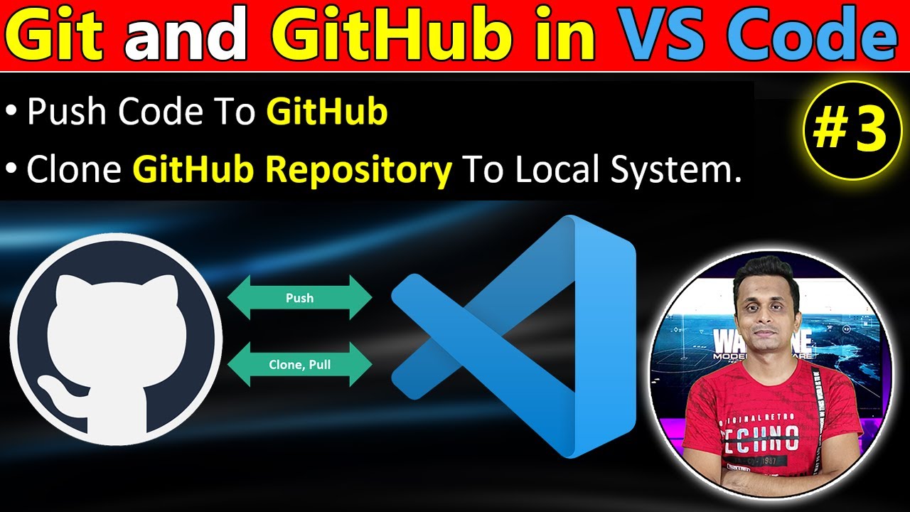 How To Use Git And Github In Vs Code Push Pull Clone And Sync