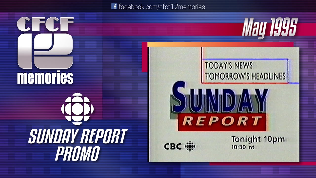 1995 05 Cbc News Sunday Report With Wendy Mesley Promo Youtube