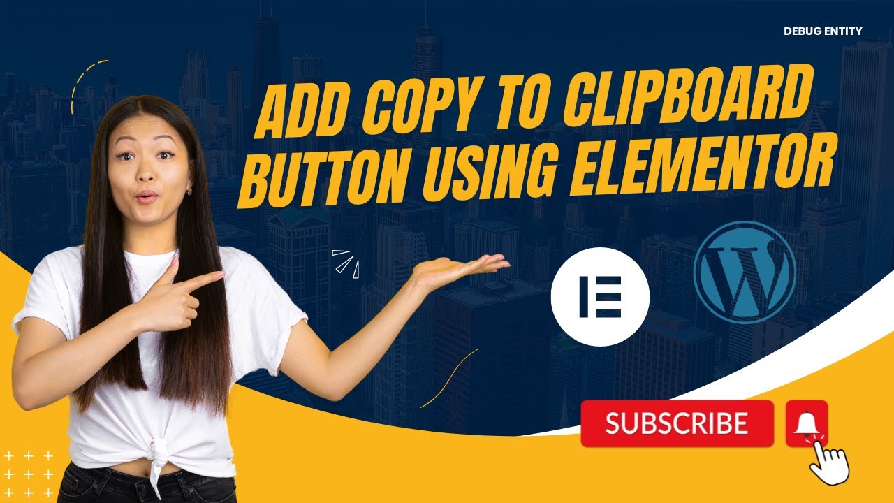 How To Add Copy To Clipboard Button Using Elementor 2023 Wordpress