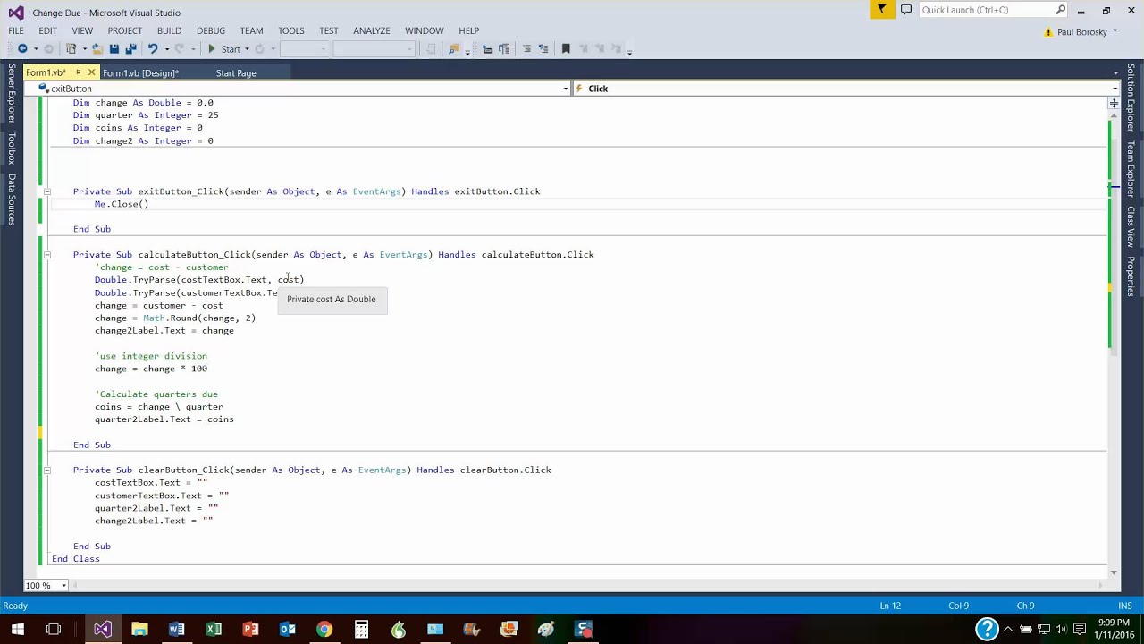 Visual Basic Rounding Math Rounding Of Numbers And The Tie