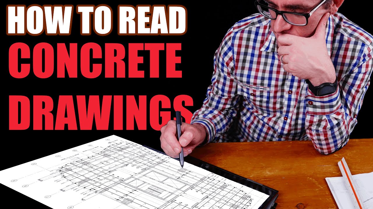 How To Read Concrete Plans The Basics Youtube