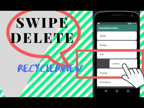 Android Studio Recyclerview Swipe To Delete Lpomon