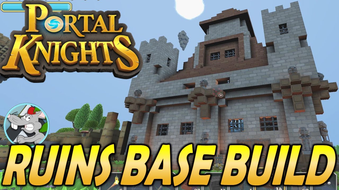 Portal Knights Base Build The Ruins Remixed Let S Play Ranger Class