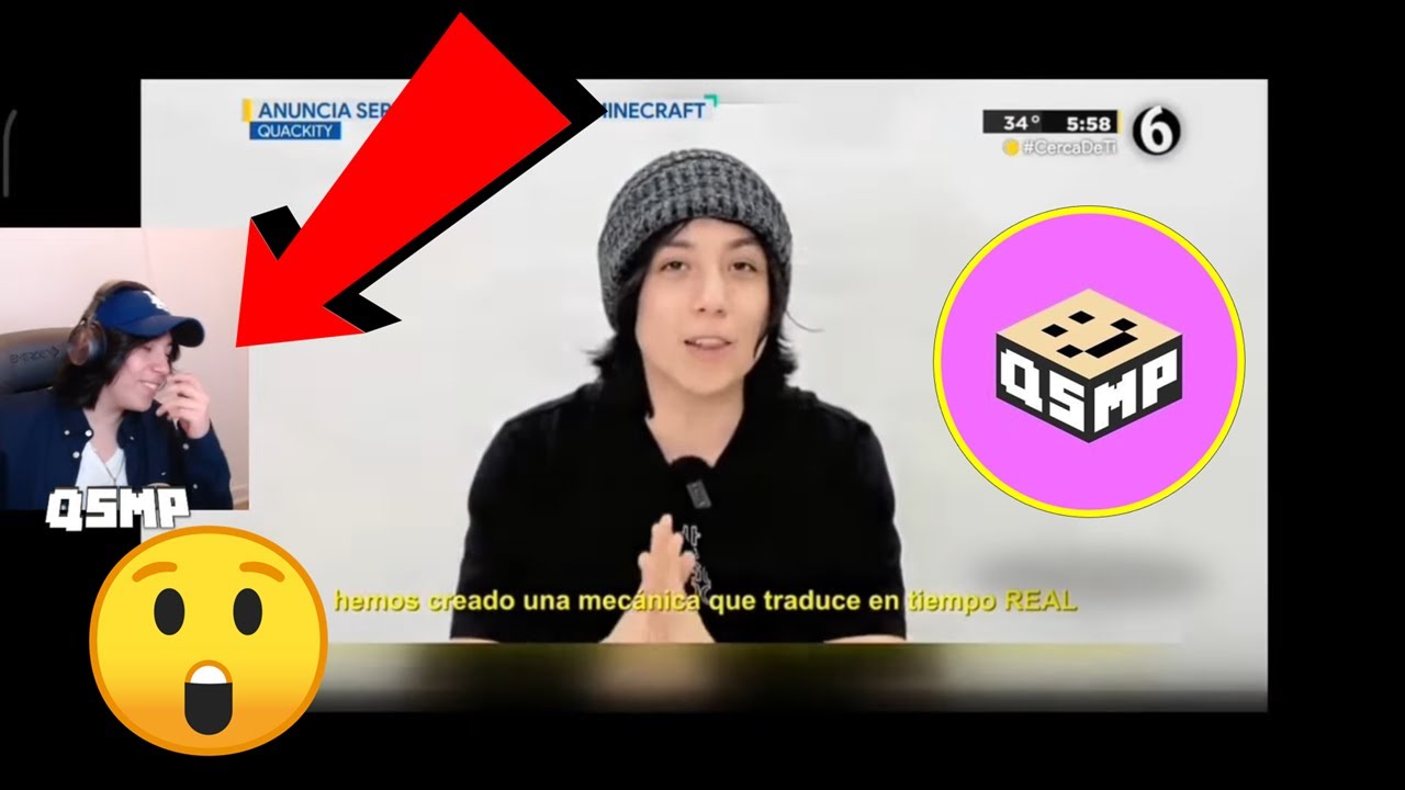 Asi Reacciono Quackity Tras Aparecer En Television Youtube