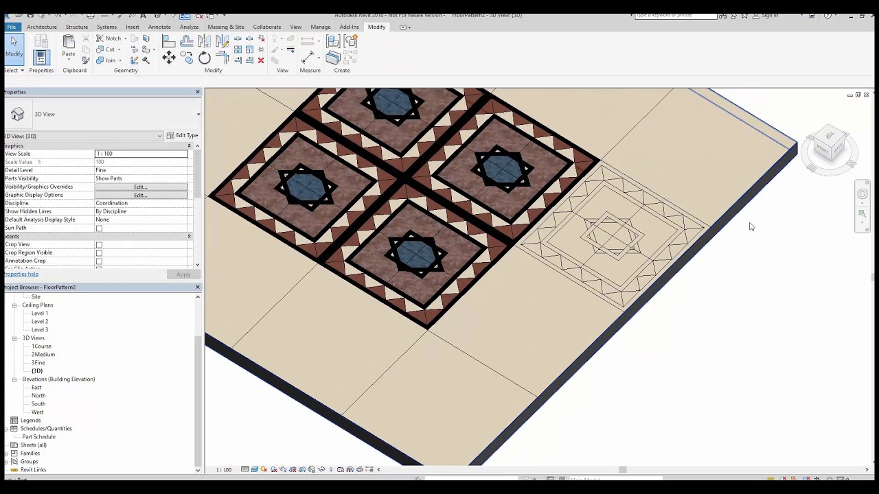 How To Apply Floor Stain Evenly From Tiles In Revit Viewfloor Co
