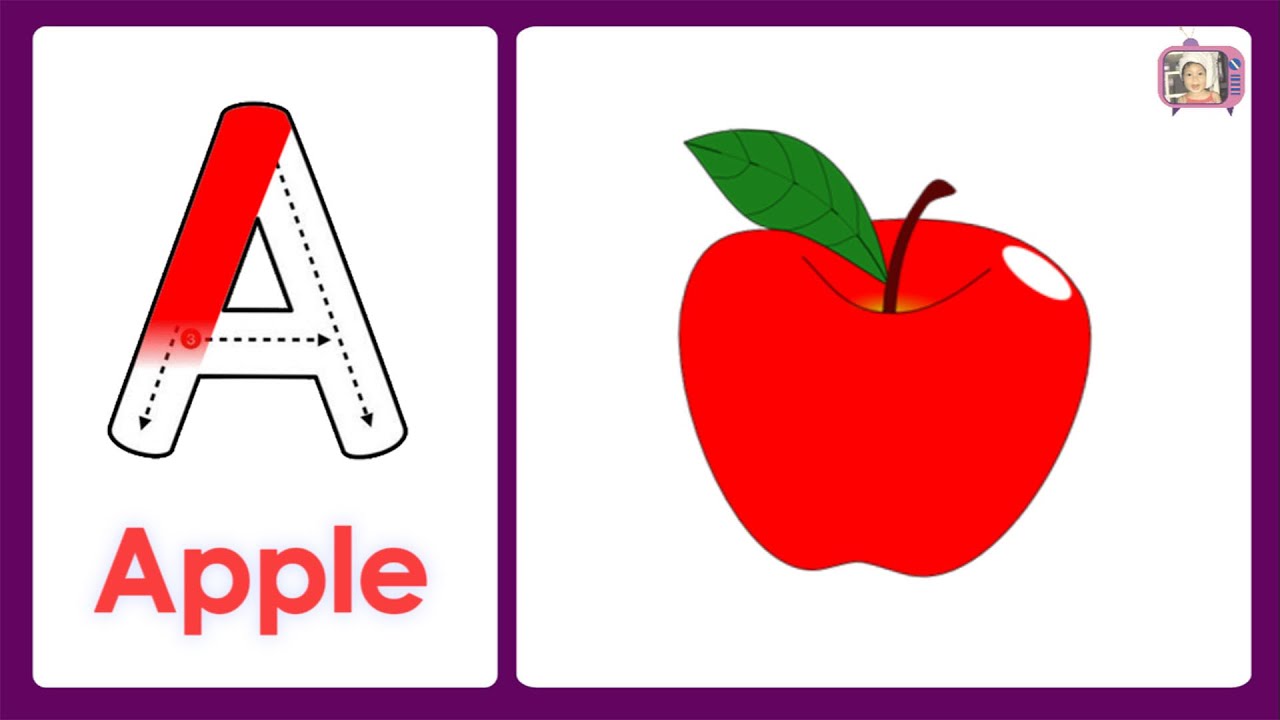 The A Song Uppercase Learn The Abcd In Uppercase Letter A For