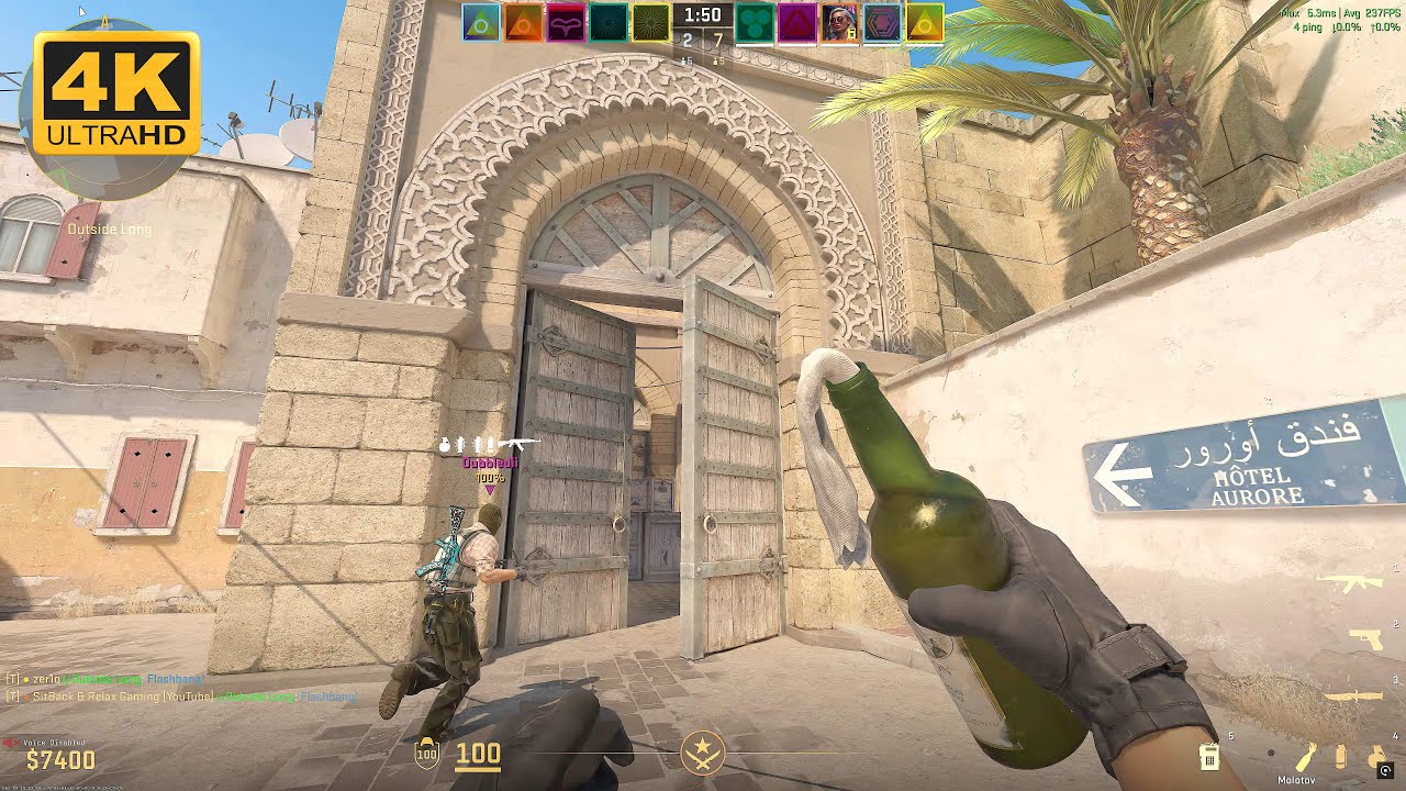 Counter Strike 2 Dust 2 Ranked Gameplay 4k Youtube