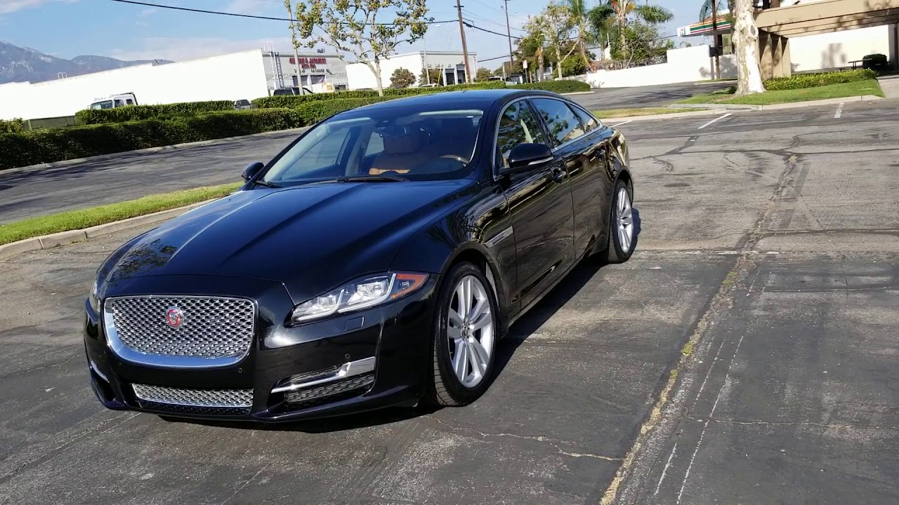 Sold 2016 Jaguar Xjl Portfolio With Rear Entertainment Rear Youtube