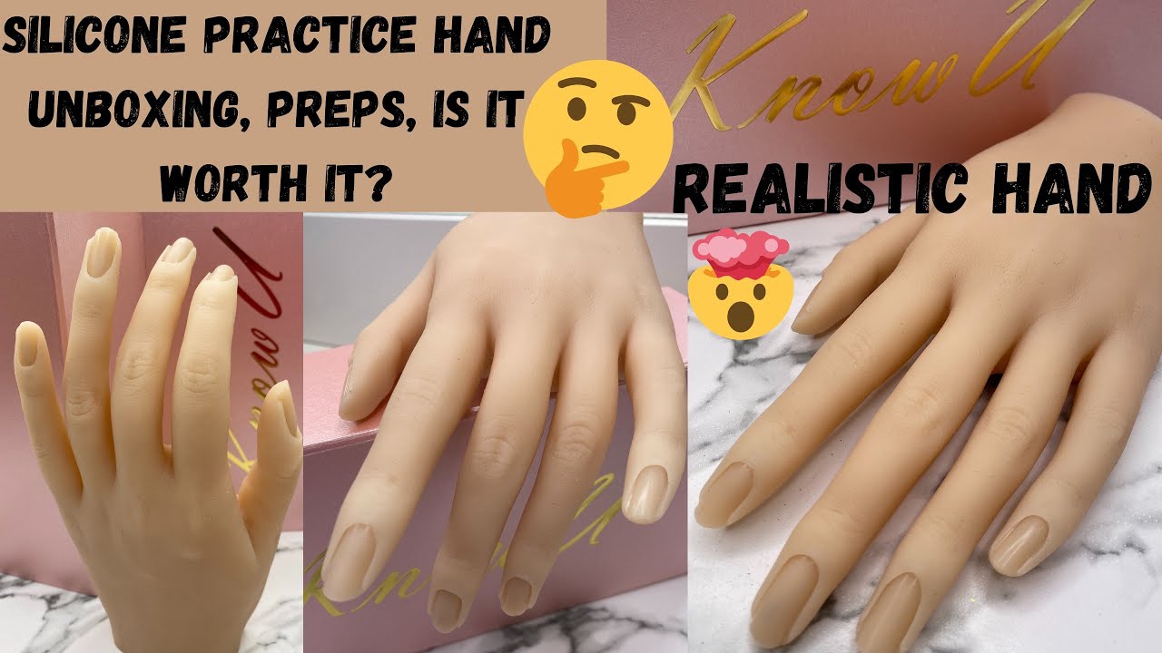Silicone Realistic Practice Hand From Amazon Unboxing First