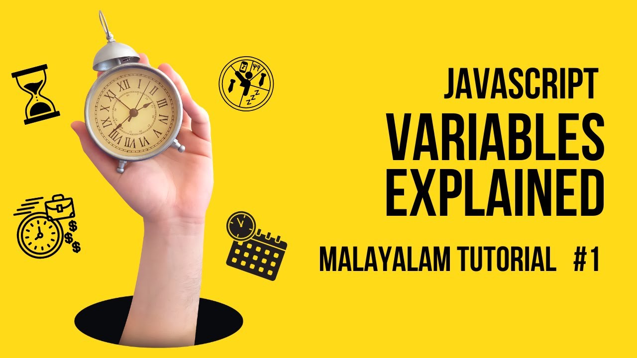 Javascript Variables Explained Malayalam Tutorial Youtube