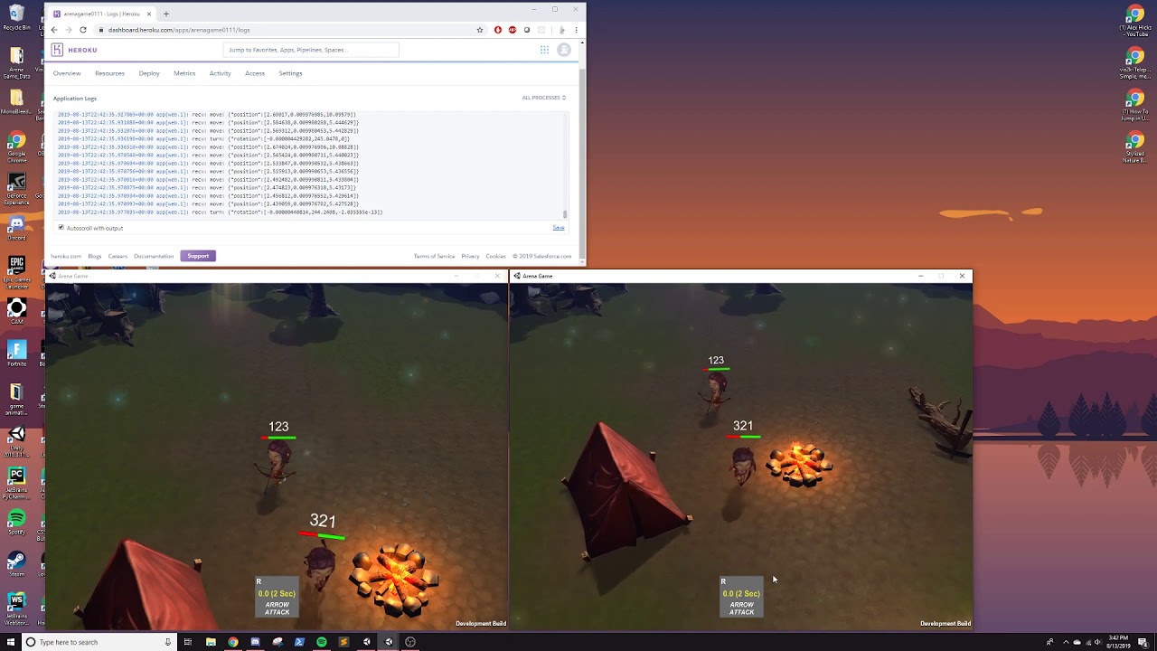 Unity Socket Io Multiplayer Project Update 2 Youtube
