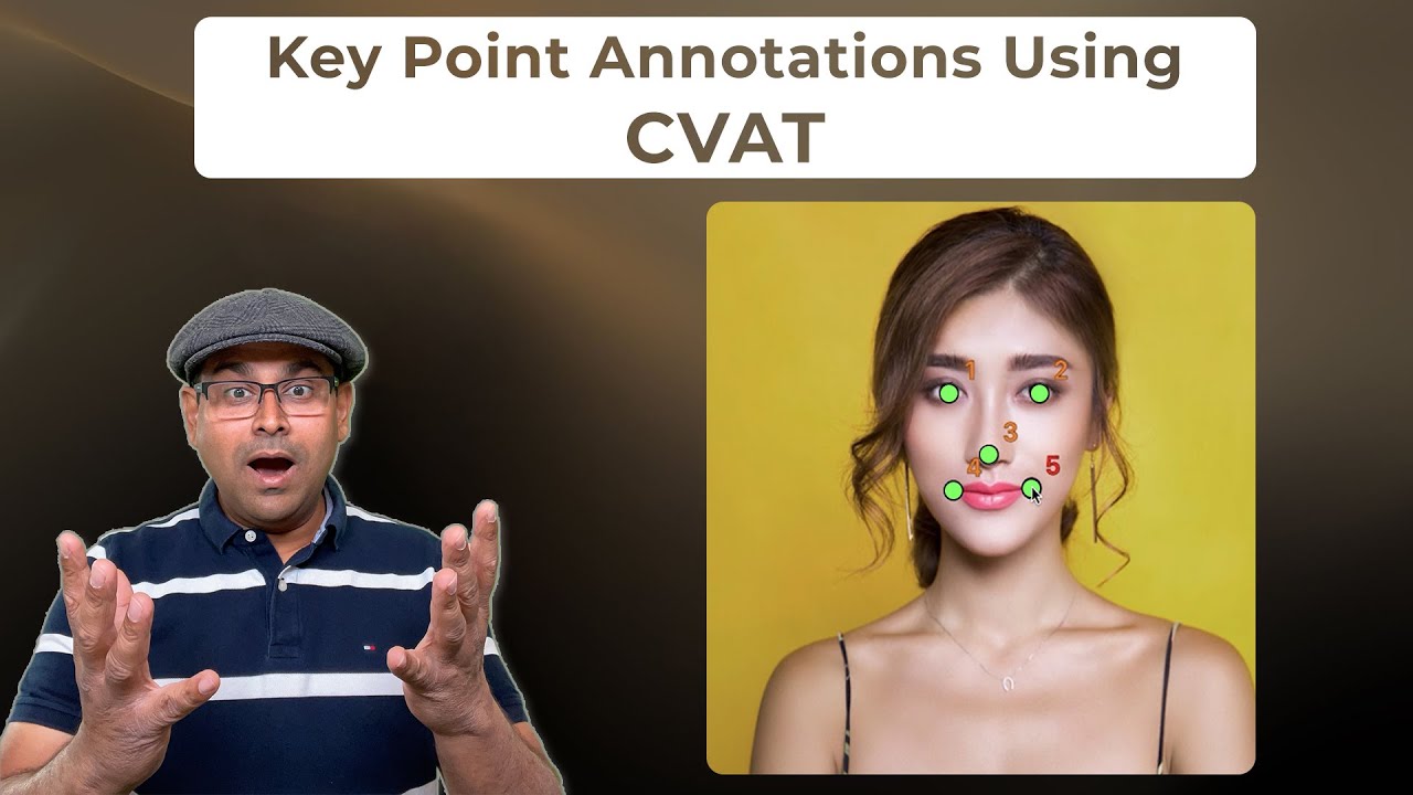 Create Key Point Annotations In Cvat Getting Started With Cvat Youtube
